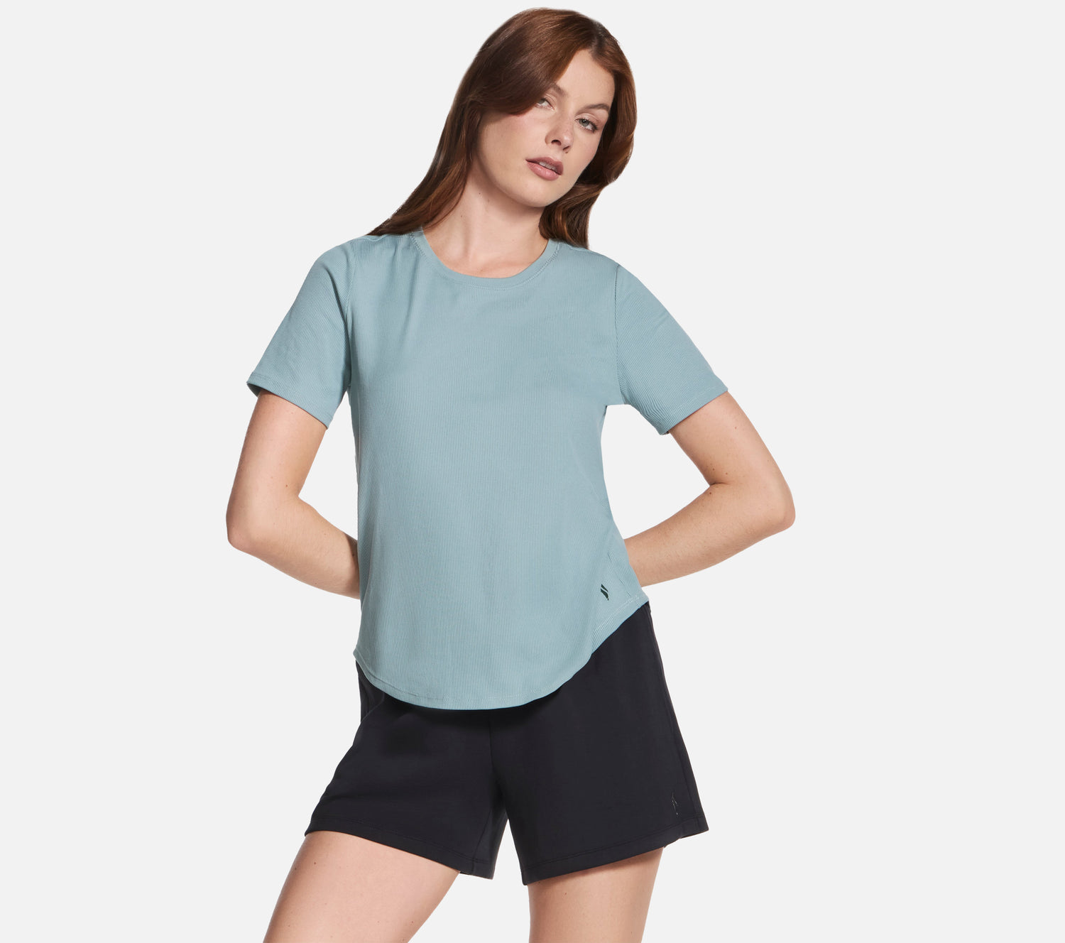 GO WALK Luxe Rib Tee – Skechers.fi